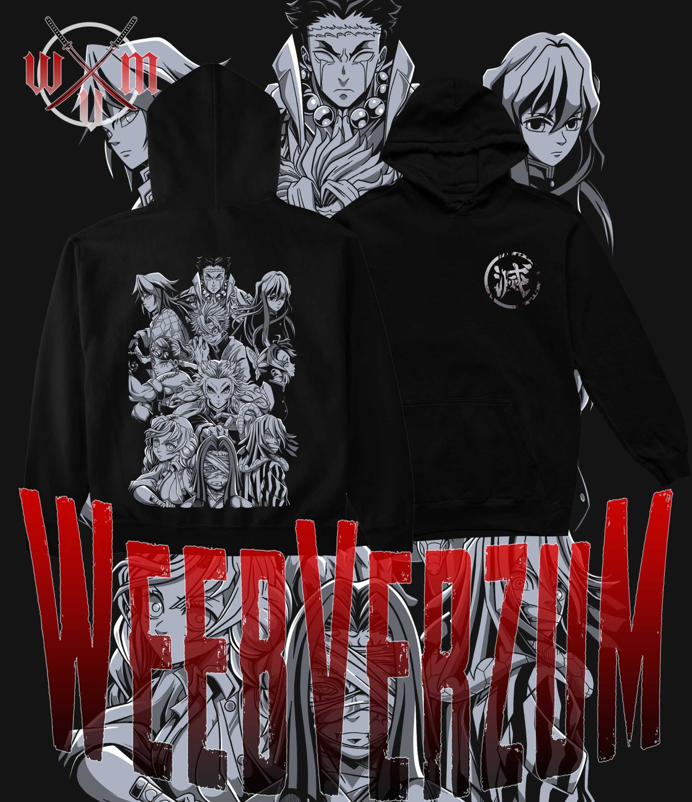 Demon Slayer – Hashira - Pulcsi - Clothing Store